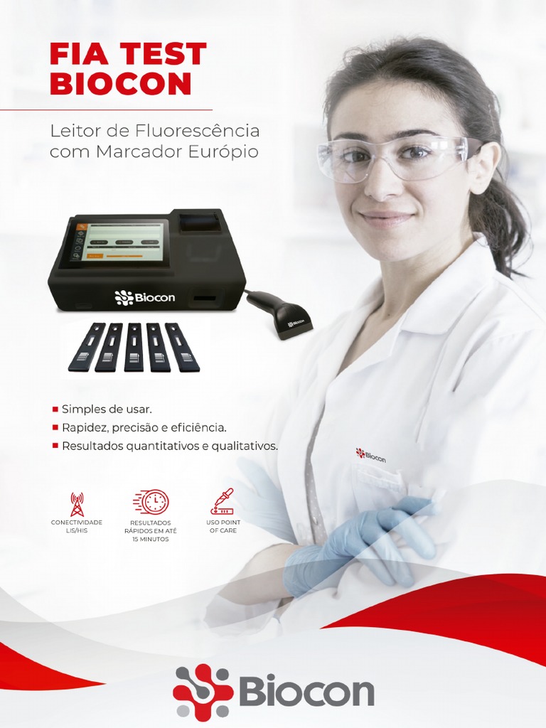 Analisador FIA TEST BIOCON AFR 200 | PDF