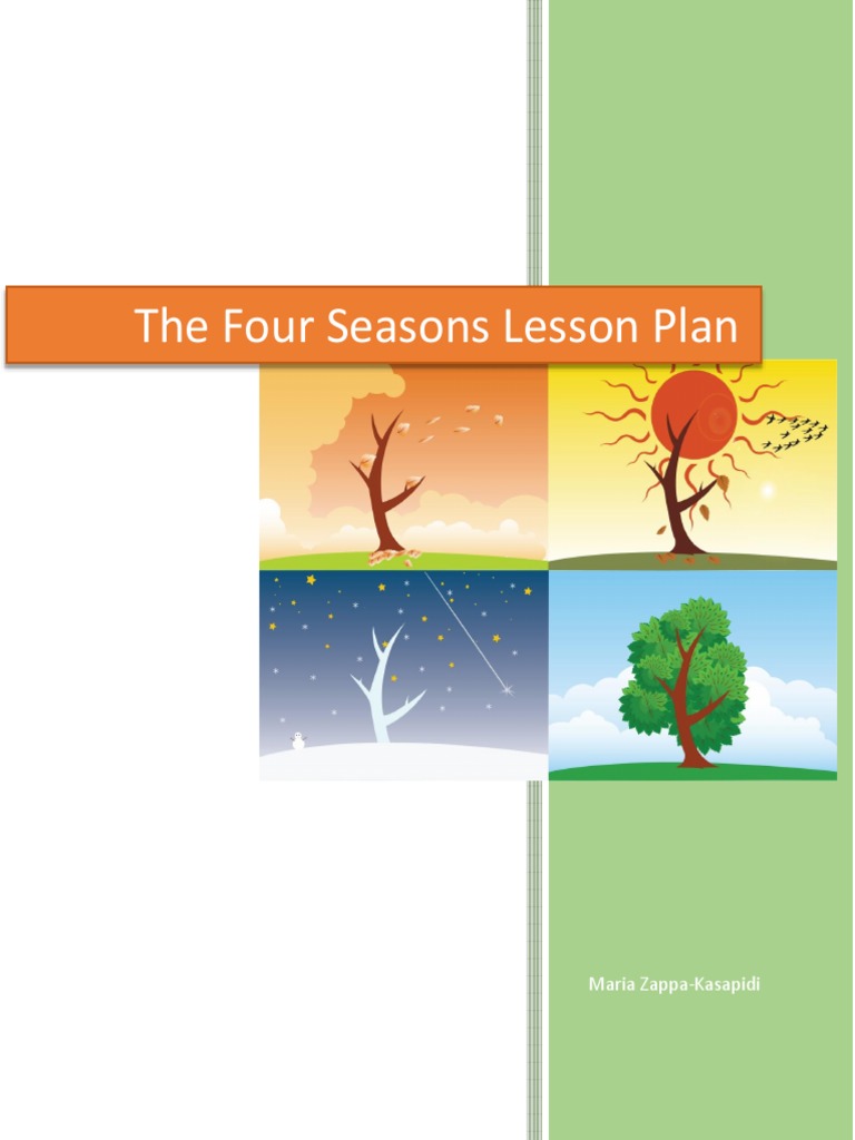 4 Seasons Lesson Plan 1 | PDF