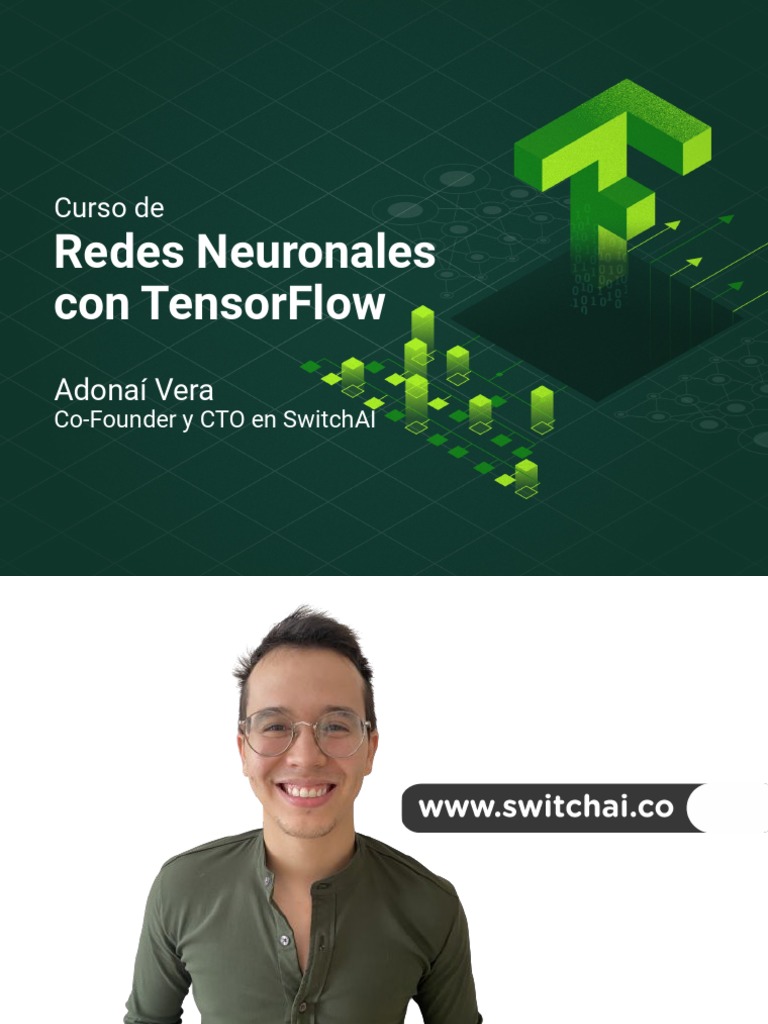 Curso de Redes Neuronales con TensorFlow | PDF | Red neuronal artificial | Bases de datos