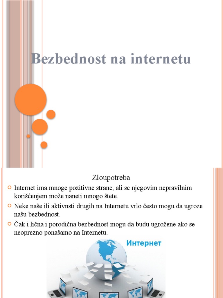 Bezbednost Na Internetu | PDF