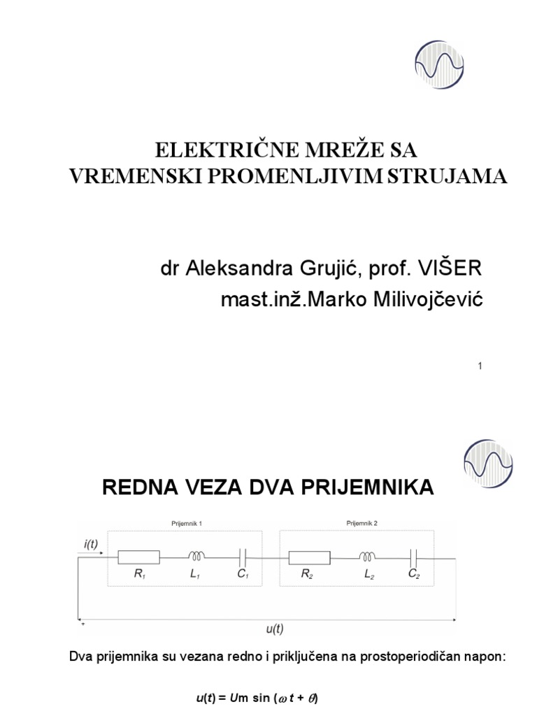 Redna Veza Dva Prijemnika | PDF