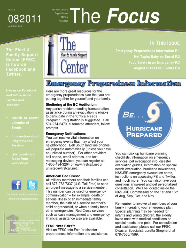 August 2011 FFSC Newsletter | PDF | Refrigerator | Emergency Evacuation