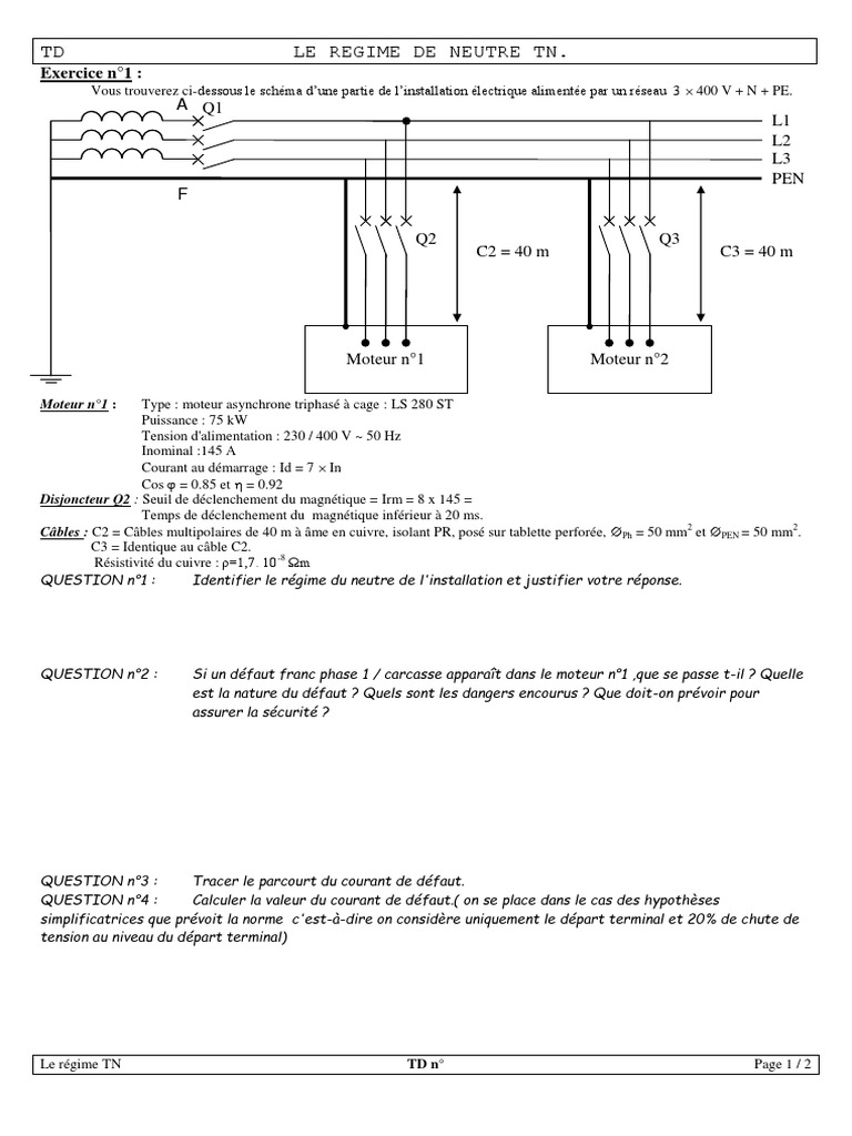 3 TD 1 Regime TN-ELEV2-5 Bis | PDF