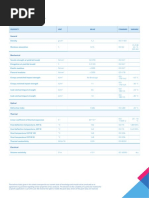 PE-UHMW Technical Data Overview | PDF | Strength Of Materials ...