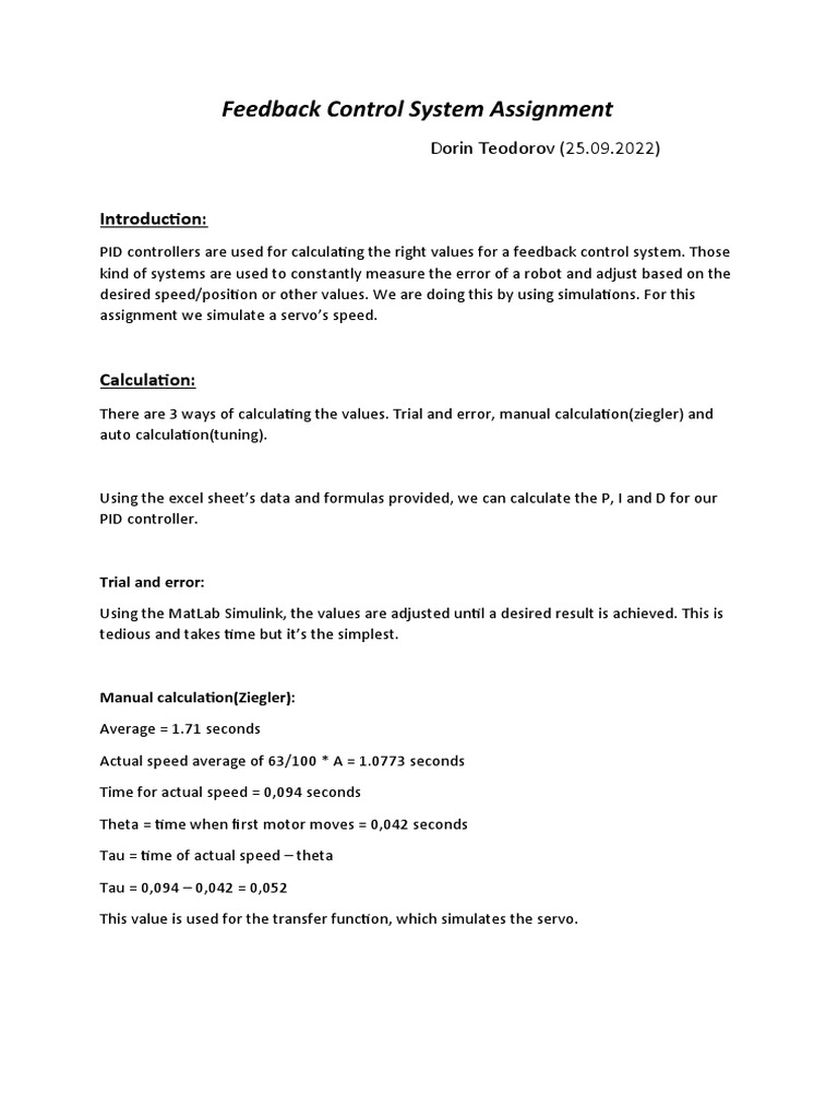 FCS Assignment Report | PDF