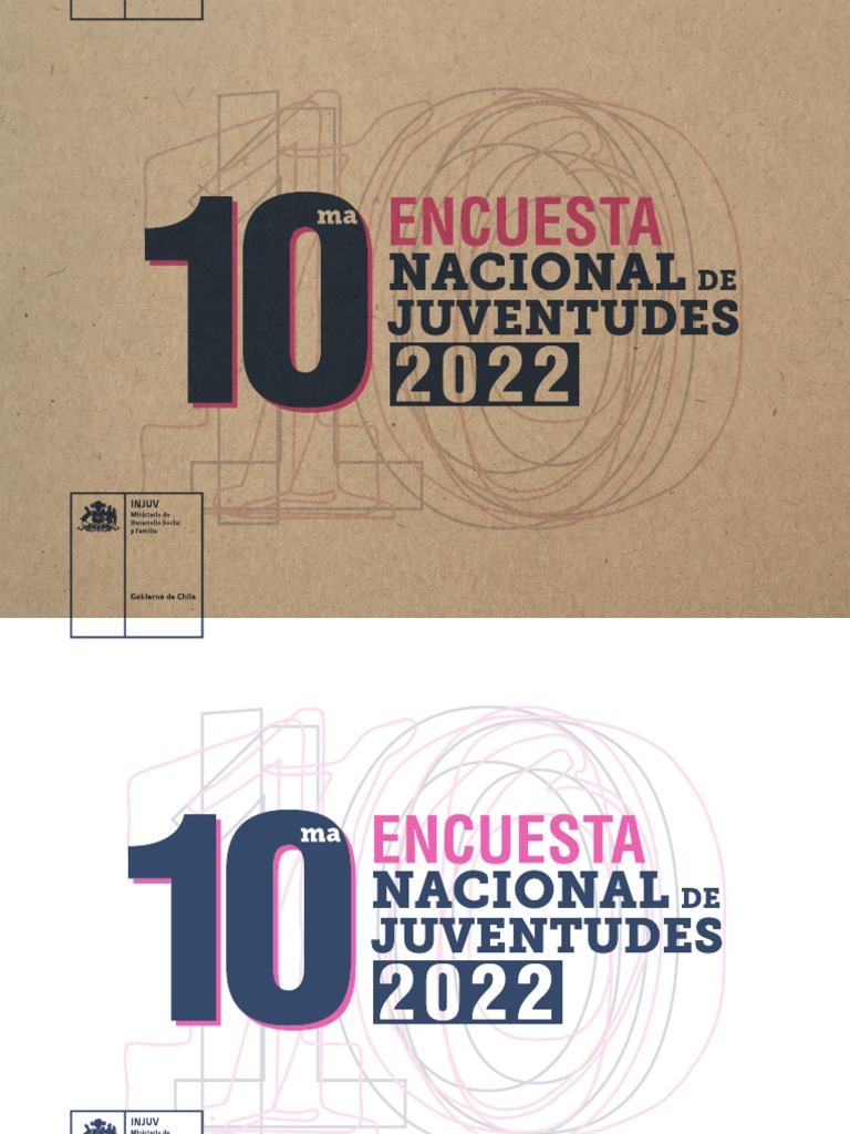 10ma Encuesta Nacional de Juventudes 2022 | PDF