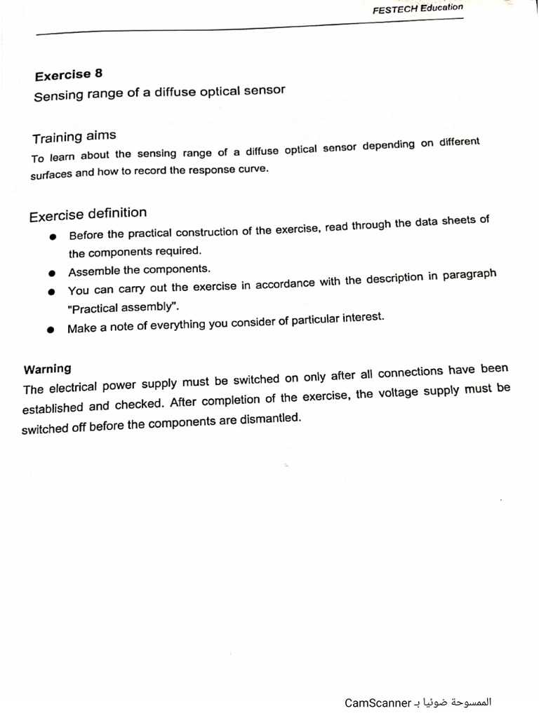 Diffuse Optical Sensor | PDF