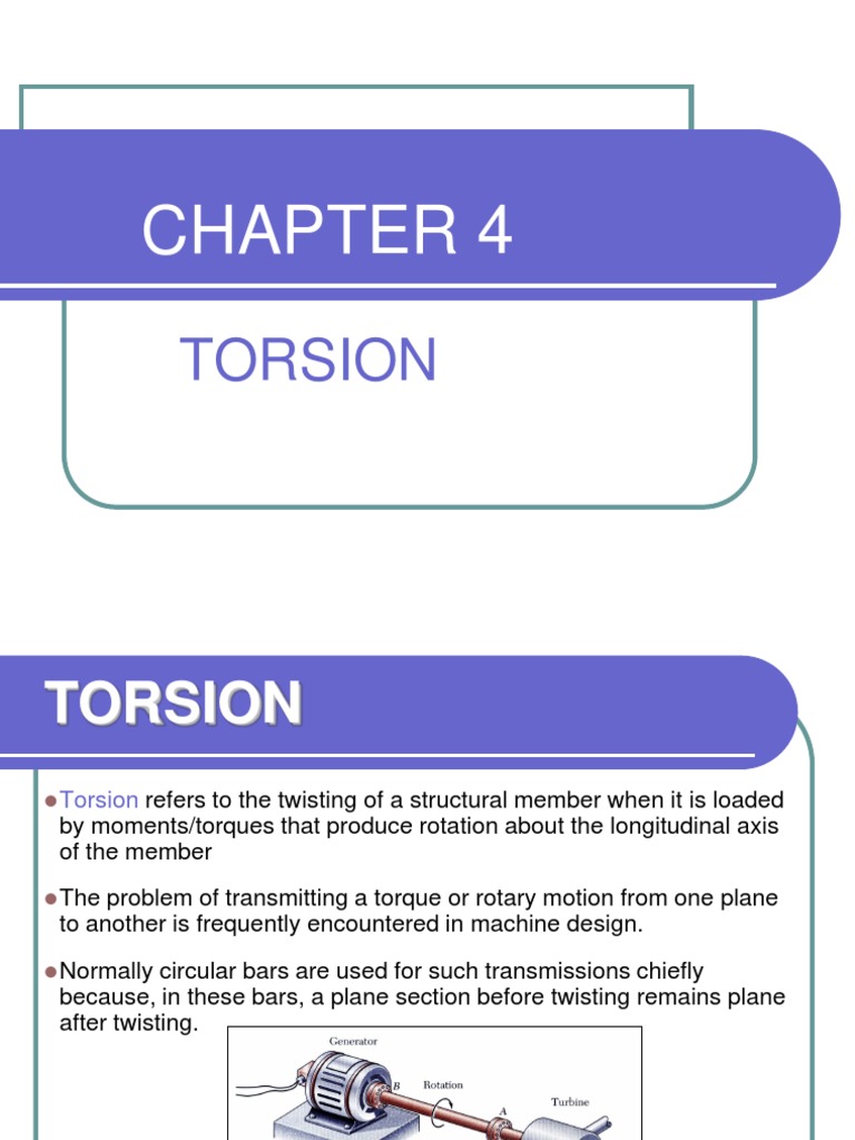 Analysis of Torsion in Circular and Hollow Shafts | PDF | Rotation Around A Fixed Axis | Stress ...