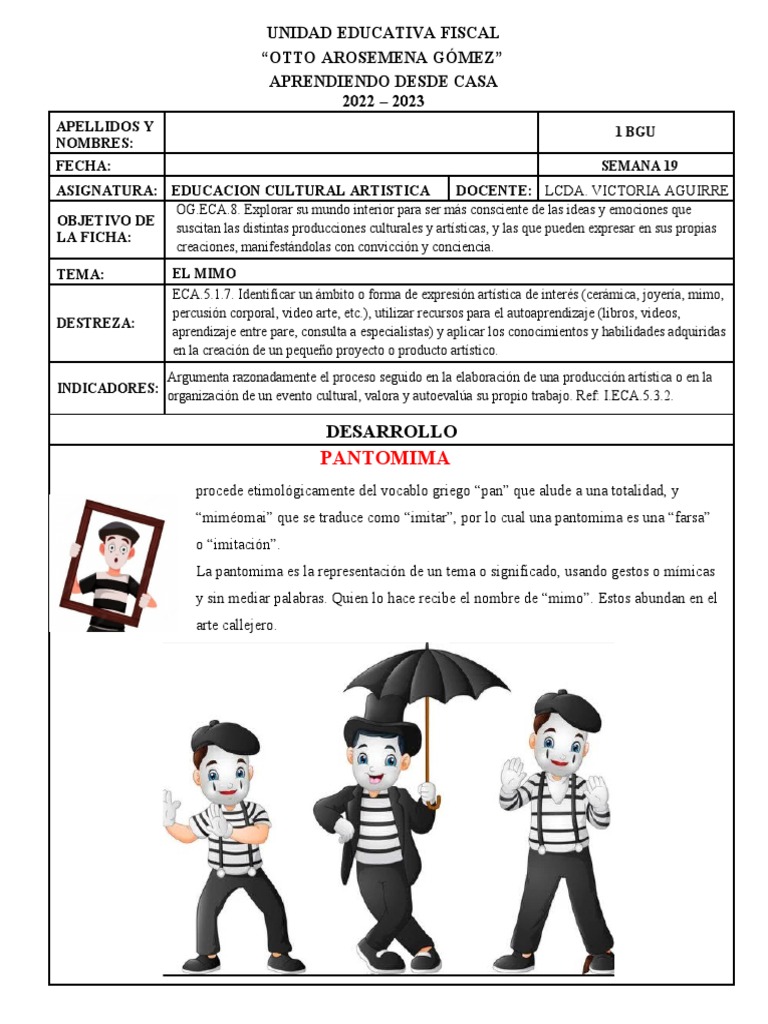 S19 Pantomima | PDF