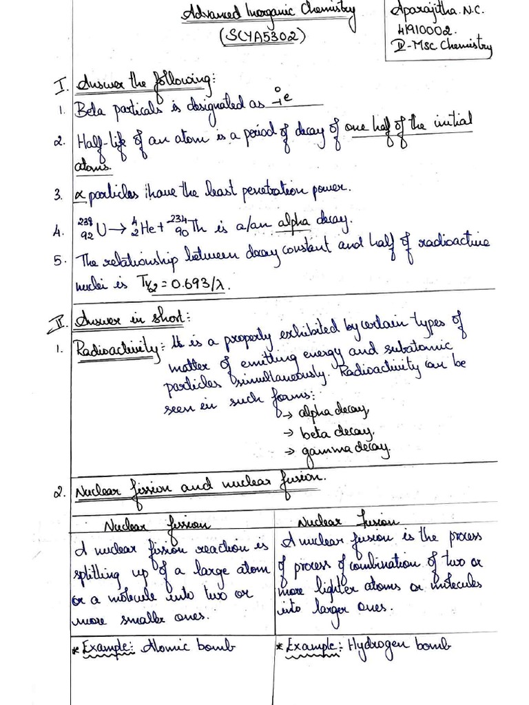 Advanced Inorganic Chemistry | PDF