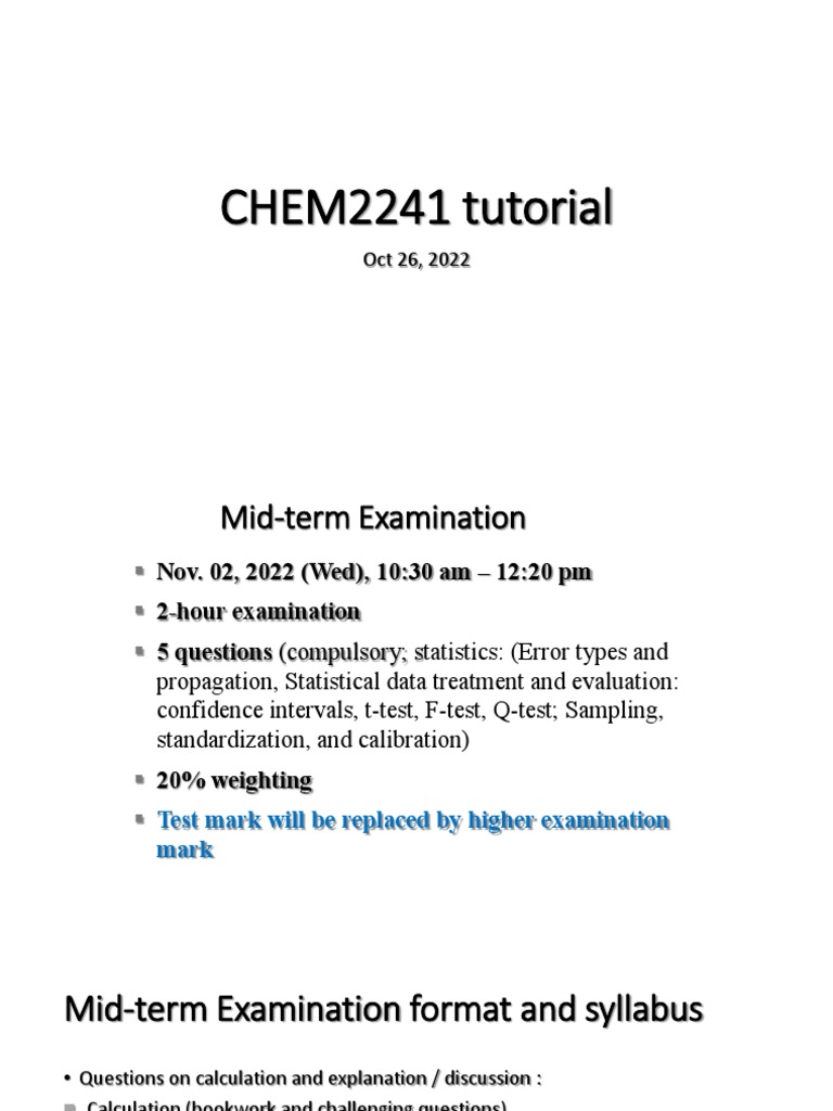 Statistics - Review 26 Oct 2022 | PDF | Confidence Interval | Standard ...