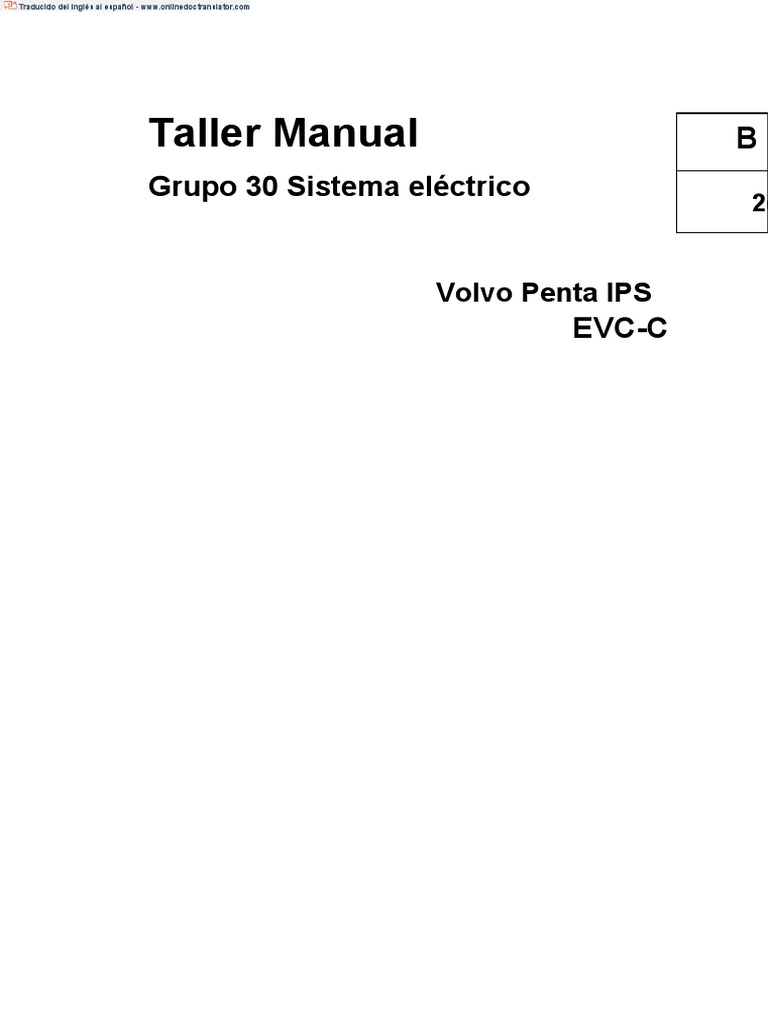 D6 Group 30 Workshop Manual (001 040) .En - Es | PDF | Tecnología
