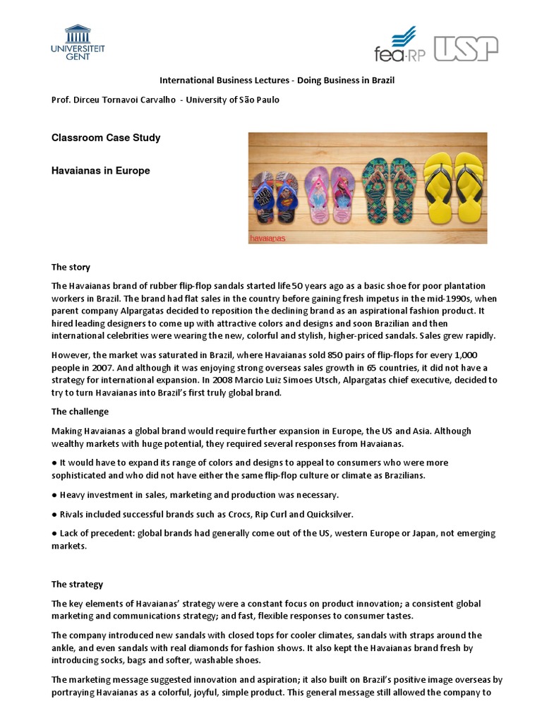 Havaianas Case Study | PDF