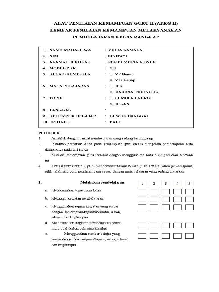 Apkg 2 PKR Kam | PDF