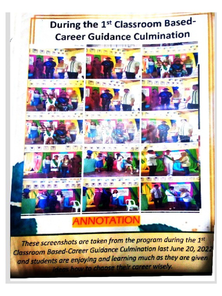 Career Guidance Accomplishment Report | PDF Career Guidance Accomplishment Report | PDF