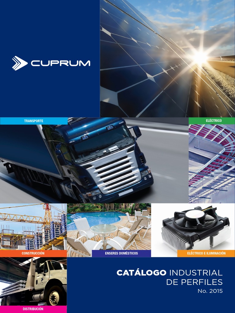 Catalogo Industrial Cuprum Perfiles | Descargar gratis PDF | Regulación