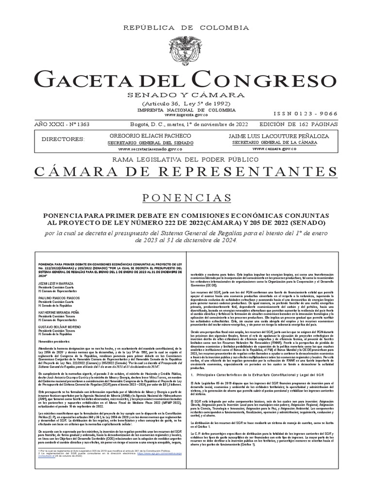 Gaceta 1363 | PDF