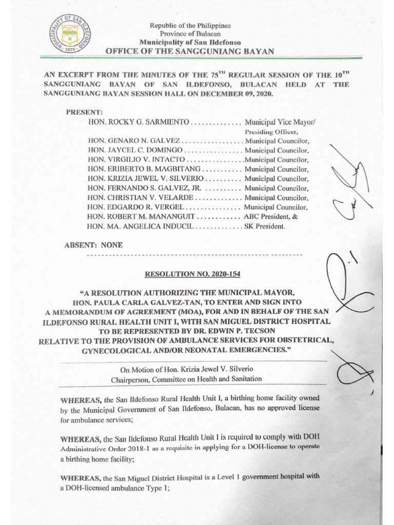 Board Resolution | PDF