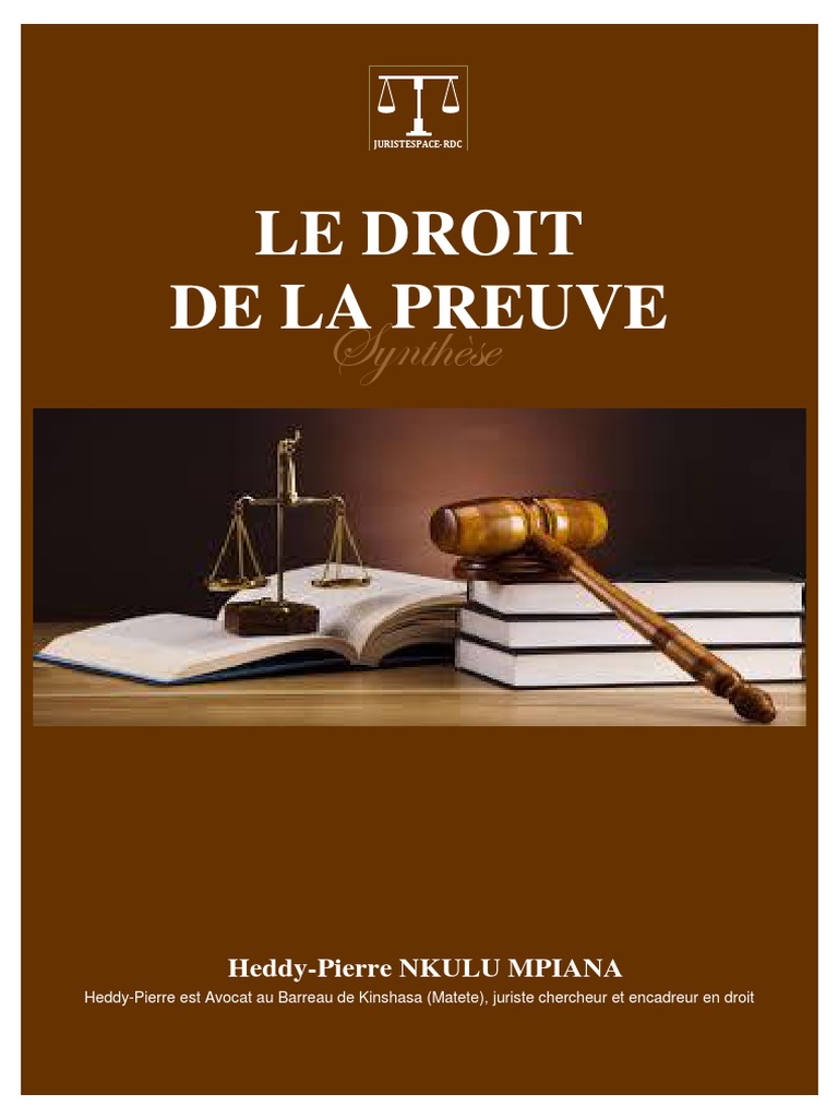 Droit de La Preuve | PDF