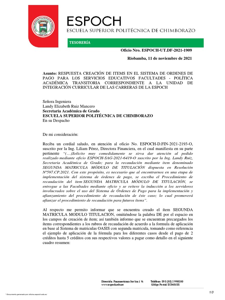 Espoch Ut - DF 2021 1909 | PDF