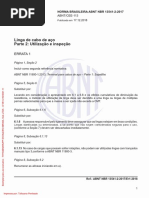Abnt NBR 13541-2 (Versão 2023) Linga de Cabo de Aço-Utilização e ...