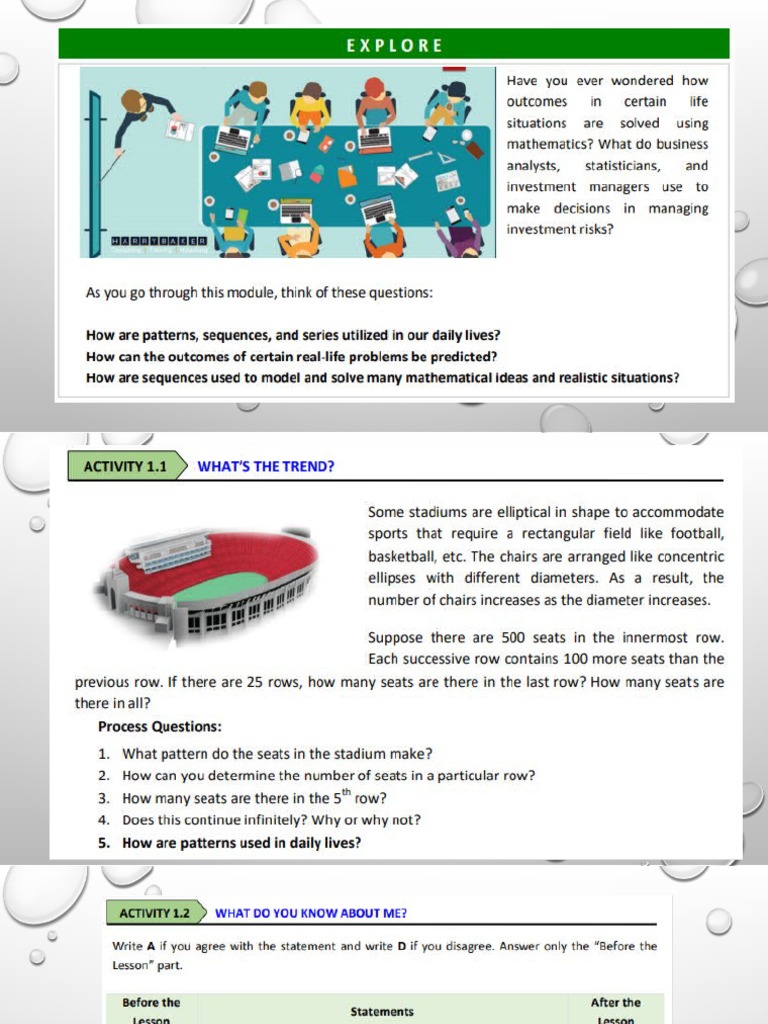 Generating Patterns Pdf