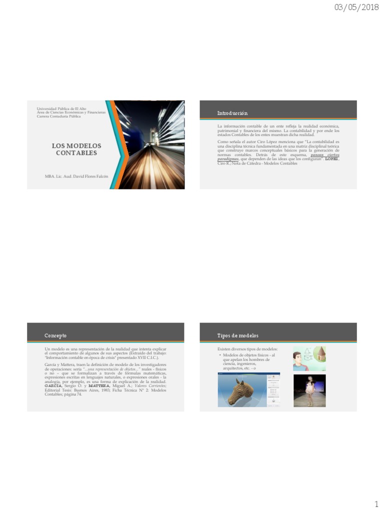 Modelos Contables | PDF