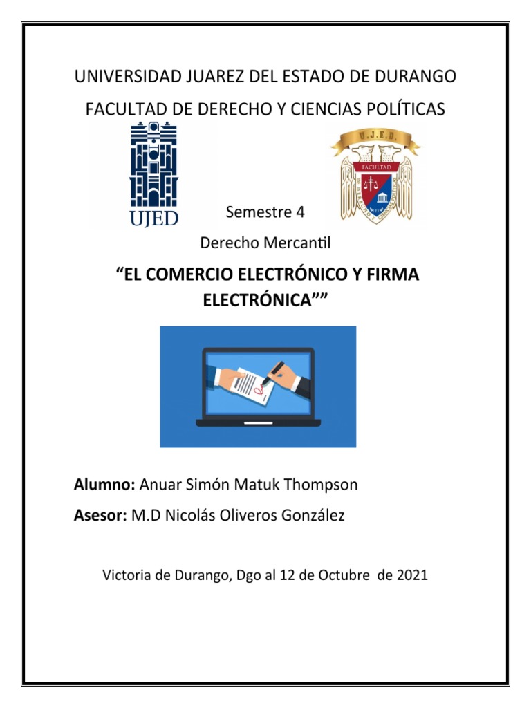 El Comercio Electrónico Anuar Matuk Thompson | PDF | Comercio ...