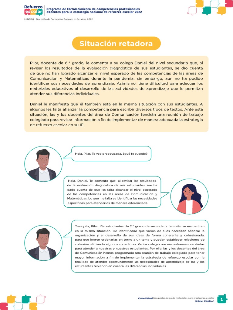 Situación Retadora | PDF | Evaluación | Método de enseñanza