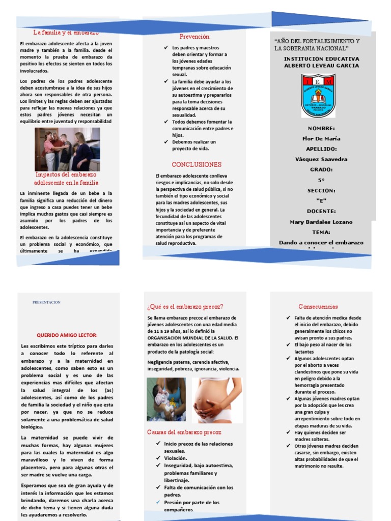 Tarea de DPCC Eddy Franco Triptico | PDF