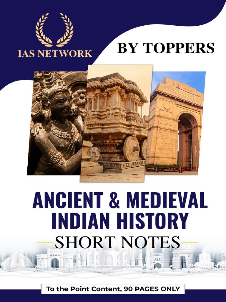 Ias Network 2023 Ancient & Medieval Indian History Notes | PDF | Vedas ...