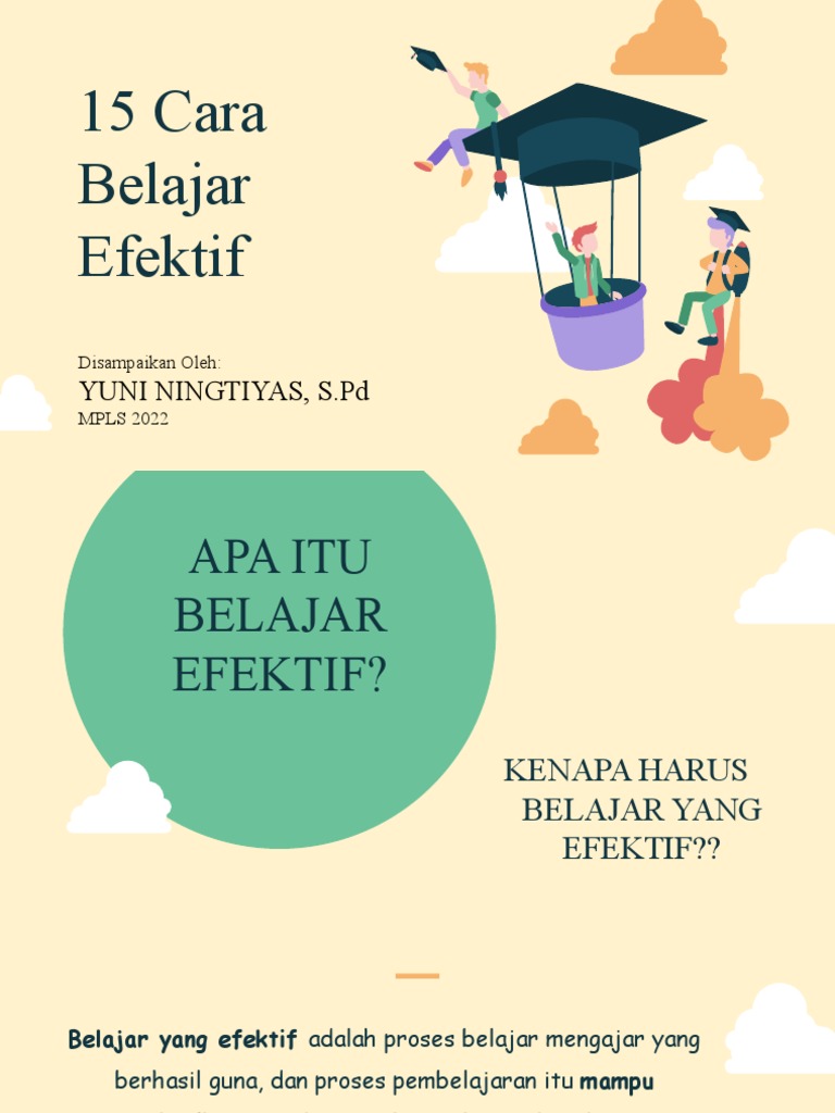 Cara Belajar Efektif | PDF