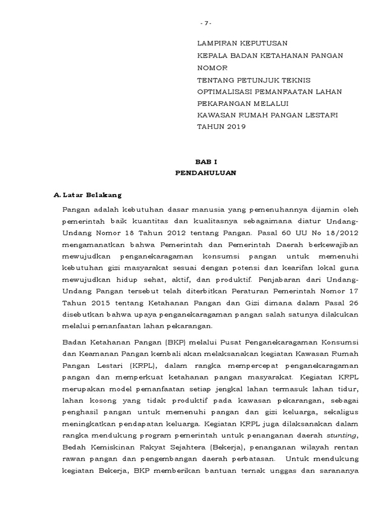 Juknis KRPL 2019 - 04012019 | PDF