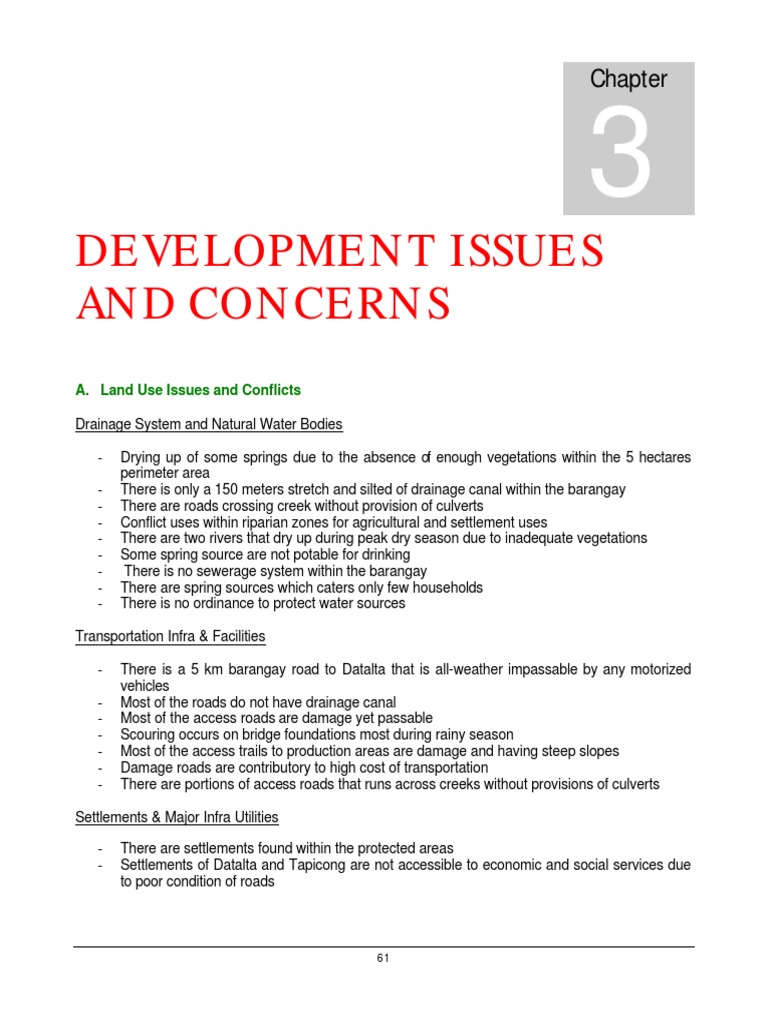 Barangay Lampitak BDP Chapter 3 | PDF | Maize | Agriculture