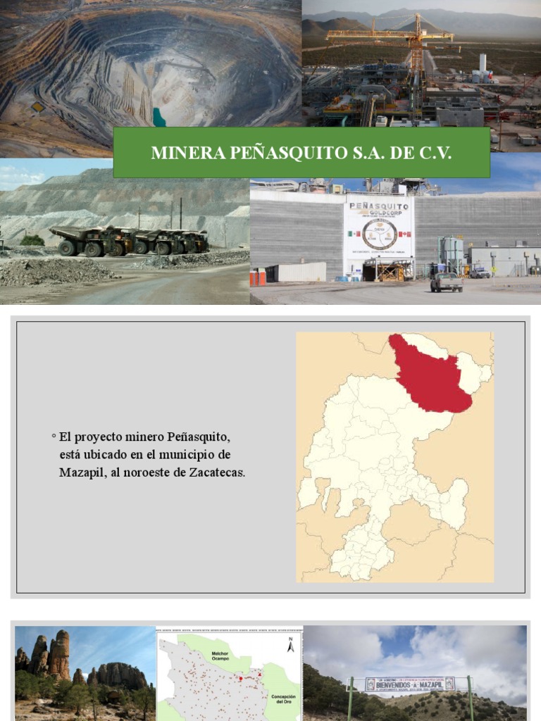 Minera Peñasquito | PDF | Minería | Agua
