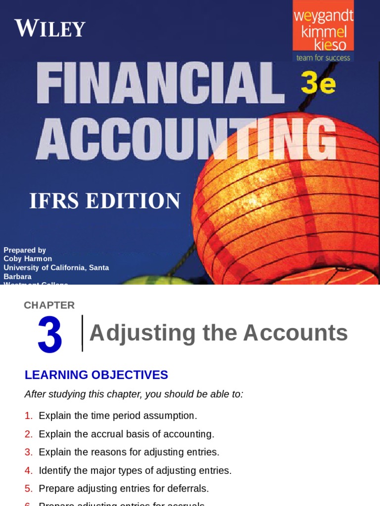Chapter 3 Adjusting The Accounts | PDF | Debits And Credits | Depreciation
