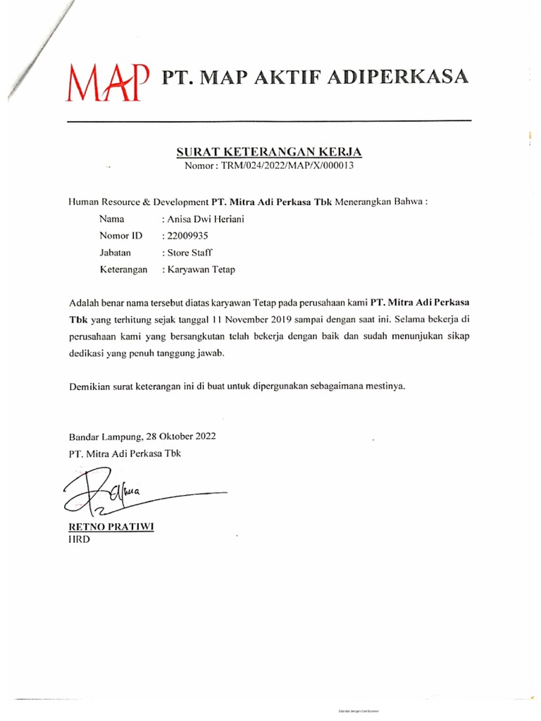 Data Penghasilan Anisa Dwi Heriana | PDF