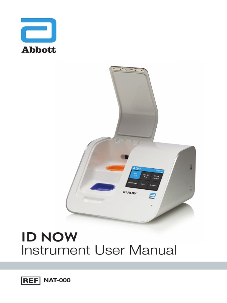 UM - ABBOTT - ID NOW Instrument | PDF | Ip Address | Polymerase Chain ...