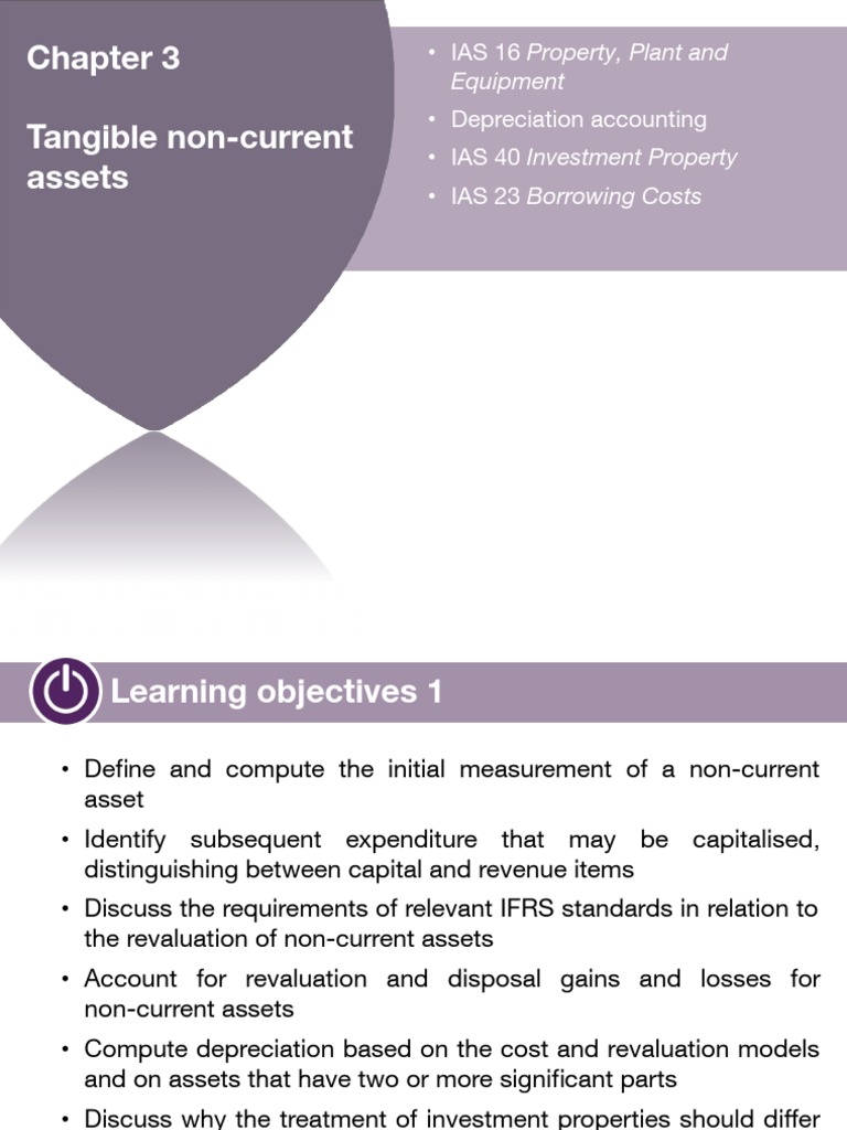 F7.1 Chap 3 Tangible Asset | PDF | Depreciation | Fair Value