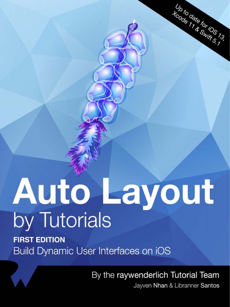 Raywenderlich Tutorial Team, Jayven Nhan, Libranner Santos - Auto Layout by Tutorials (First ...