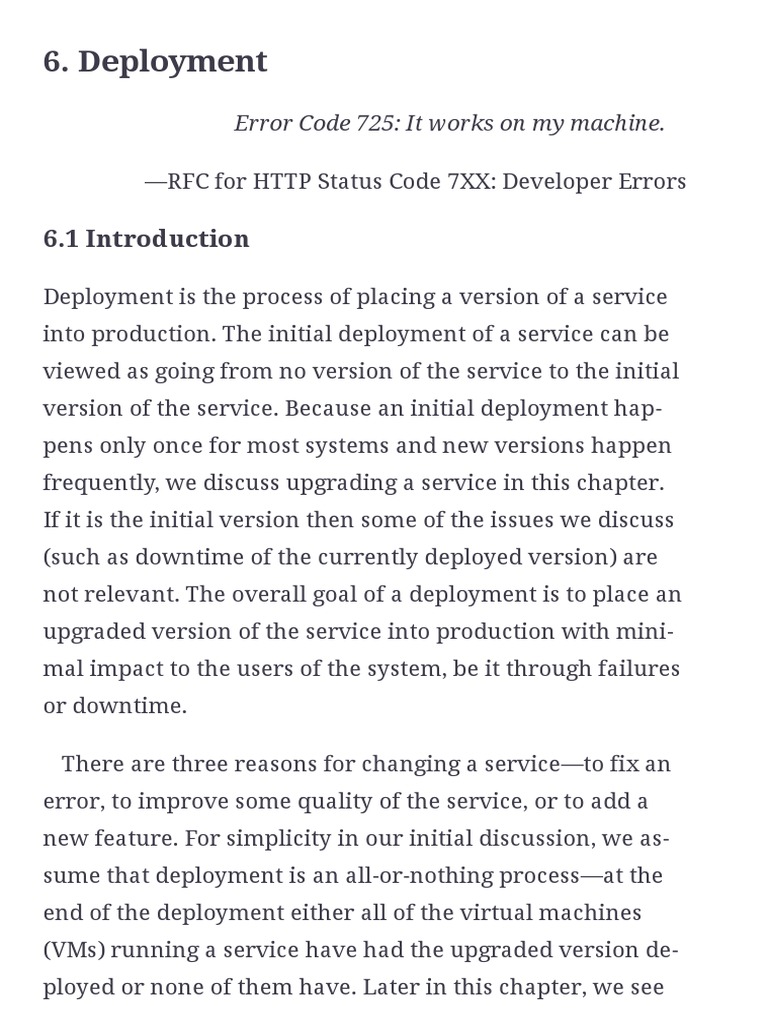 Chapter 6. Deployment - DevOps | PDF