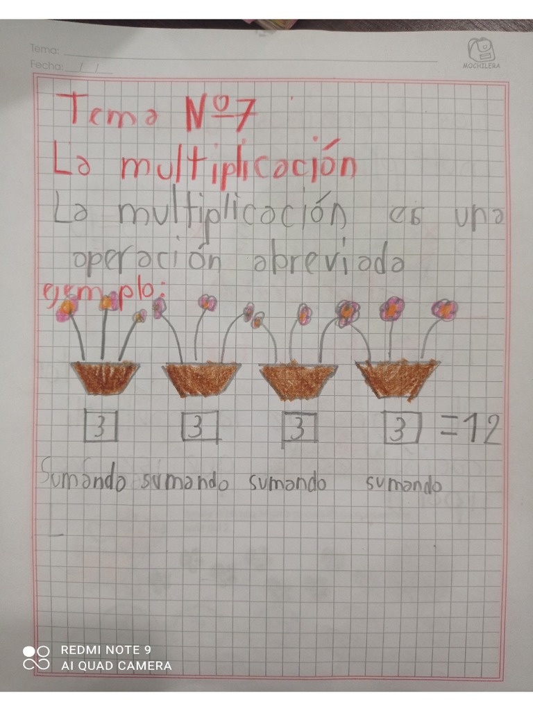 Tabla de Multiplicar Del 2 y 3 | PDF