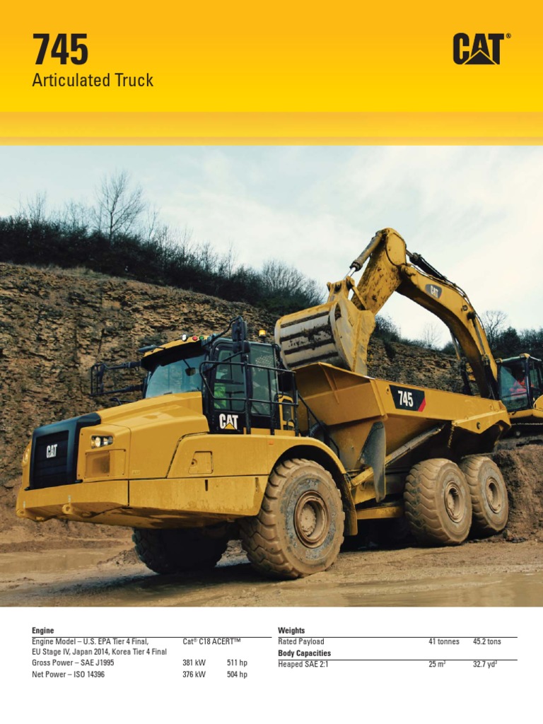 Specalog 745 | PDF | Truck | Automatic Transmission