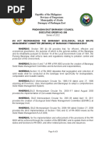 5-10yr SWM Plan Template | PDF | Waste Management | Waste