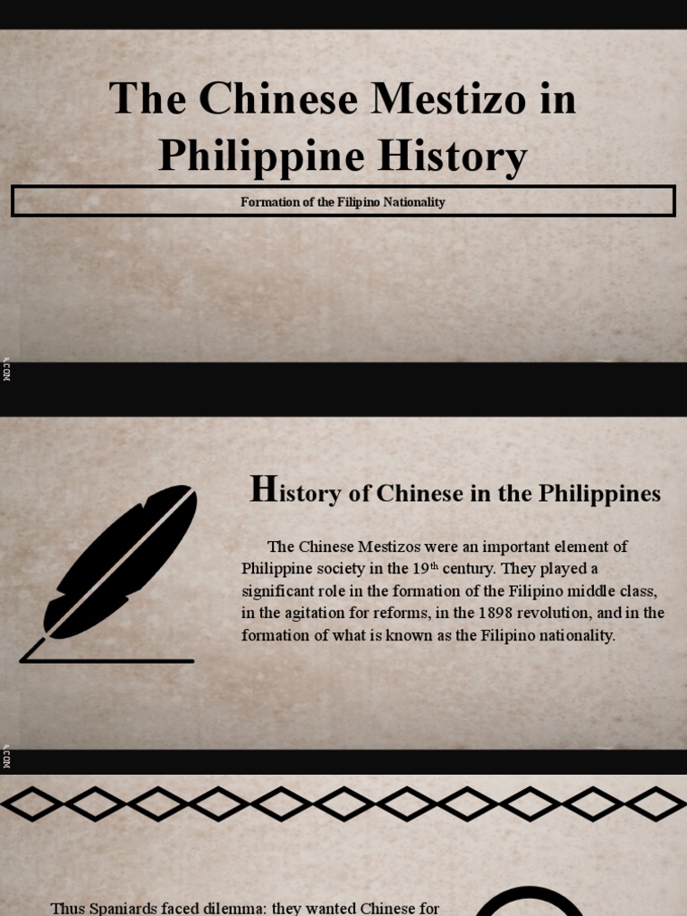 The Chinese Mestizo in Philippine History | PDF | Ethnic Groups | Ethnicity