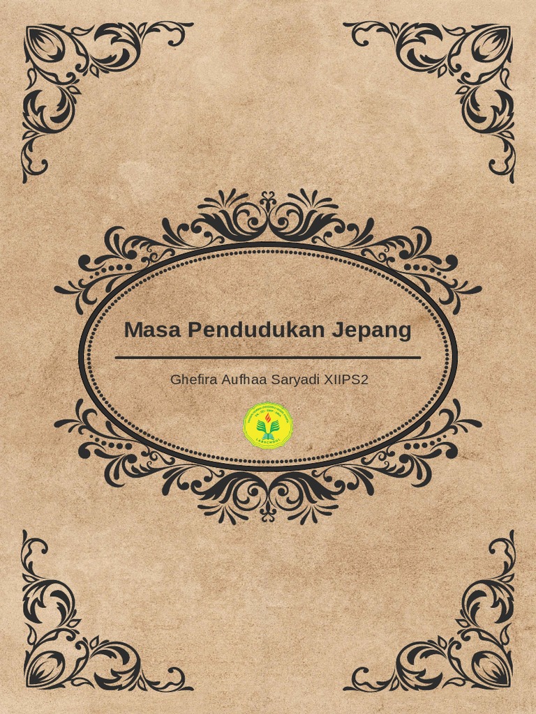 (XIIPS2) Infografis Masa Pendudukan Jepang - Ghefira Aufhaa Saryadi | PDF