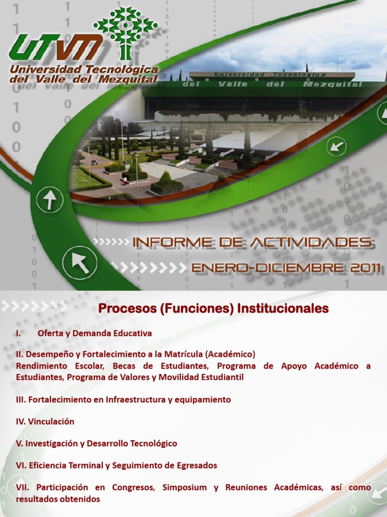 Informe 2011 UTVM | PDF | Auditoría | Moodle