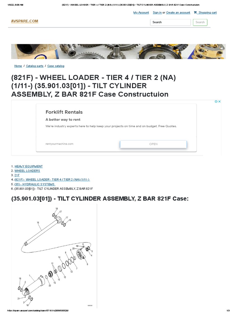 (821F) - Wheel Loader | PDF