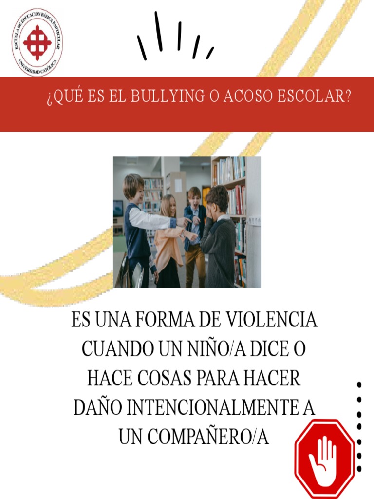 ¿Qué Es El Bullying o Acoso Escolar | PDF