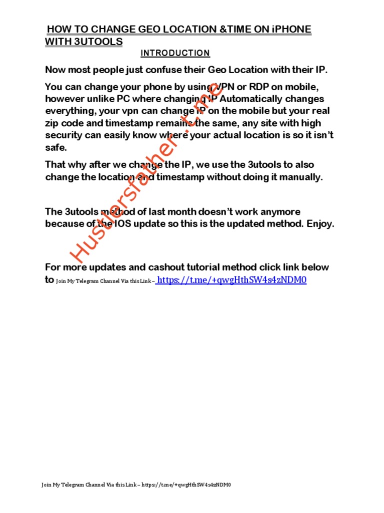 3utools Tutorial | PDF | I Phone | Ios